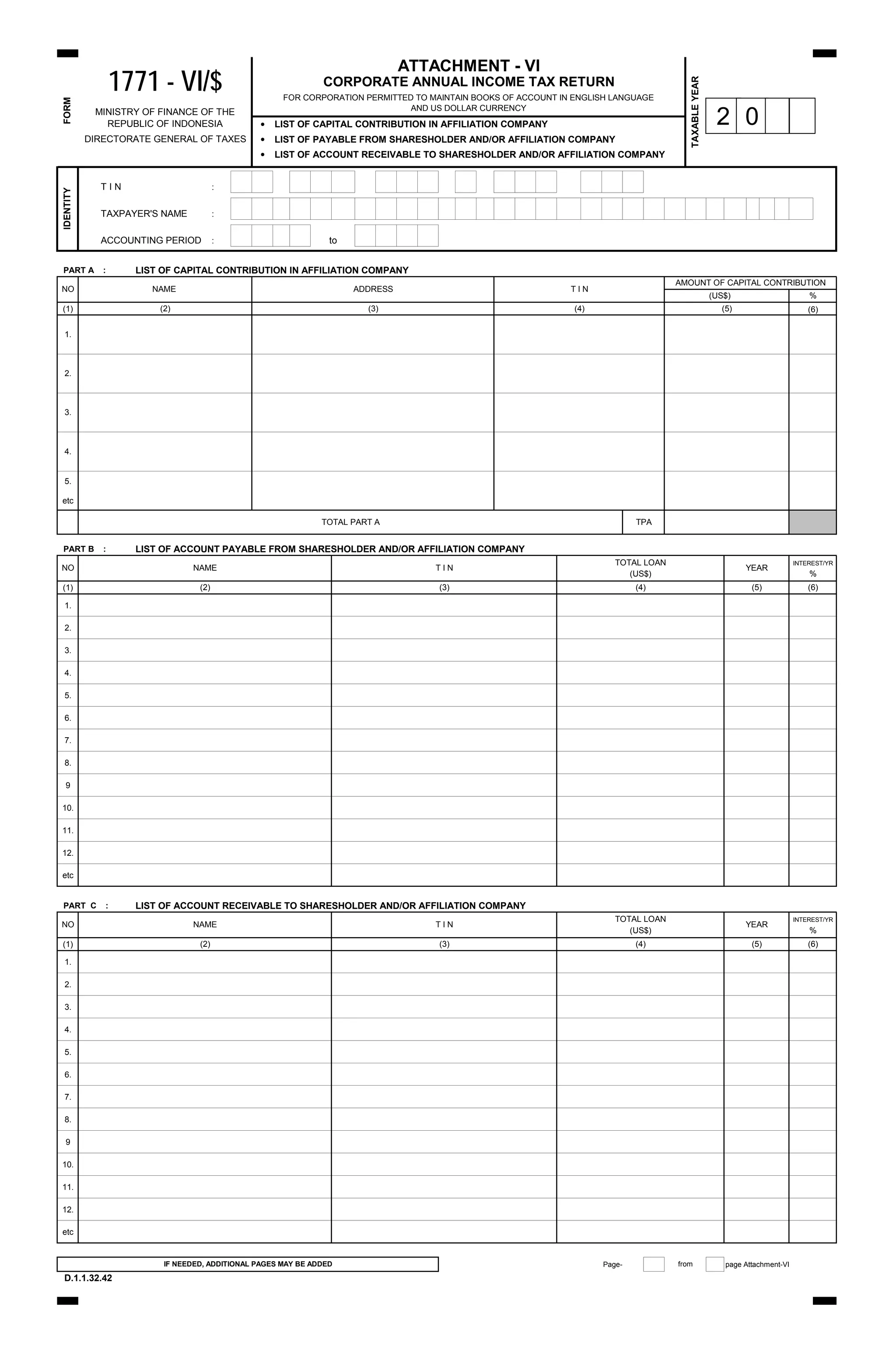 GENERAL INSTRUCTIONS FOR THE COMPLETION PDF FORM 1771 | PDF