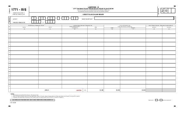 GENERAL INSTRUCTIONS FOR THE COMPLETION PDF FORM 1771