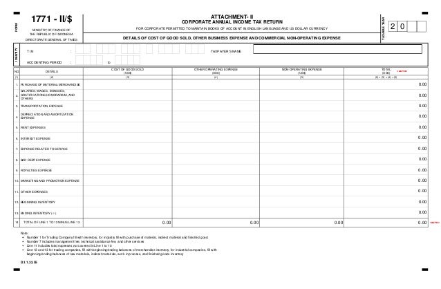 GENERAL INSTRUCTIONS FOR THE COMPLETION PDF FORM 1771