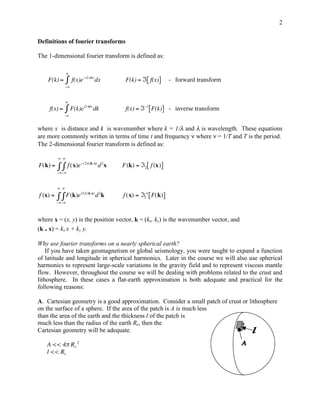 01fourier | PDF | Geography | Science
