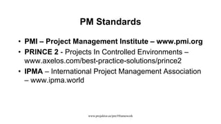 Project Framework | PPT