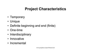 Project Framework | PPT