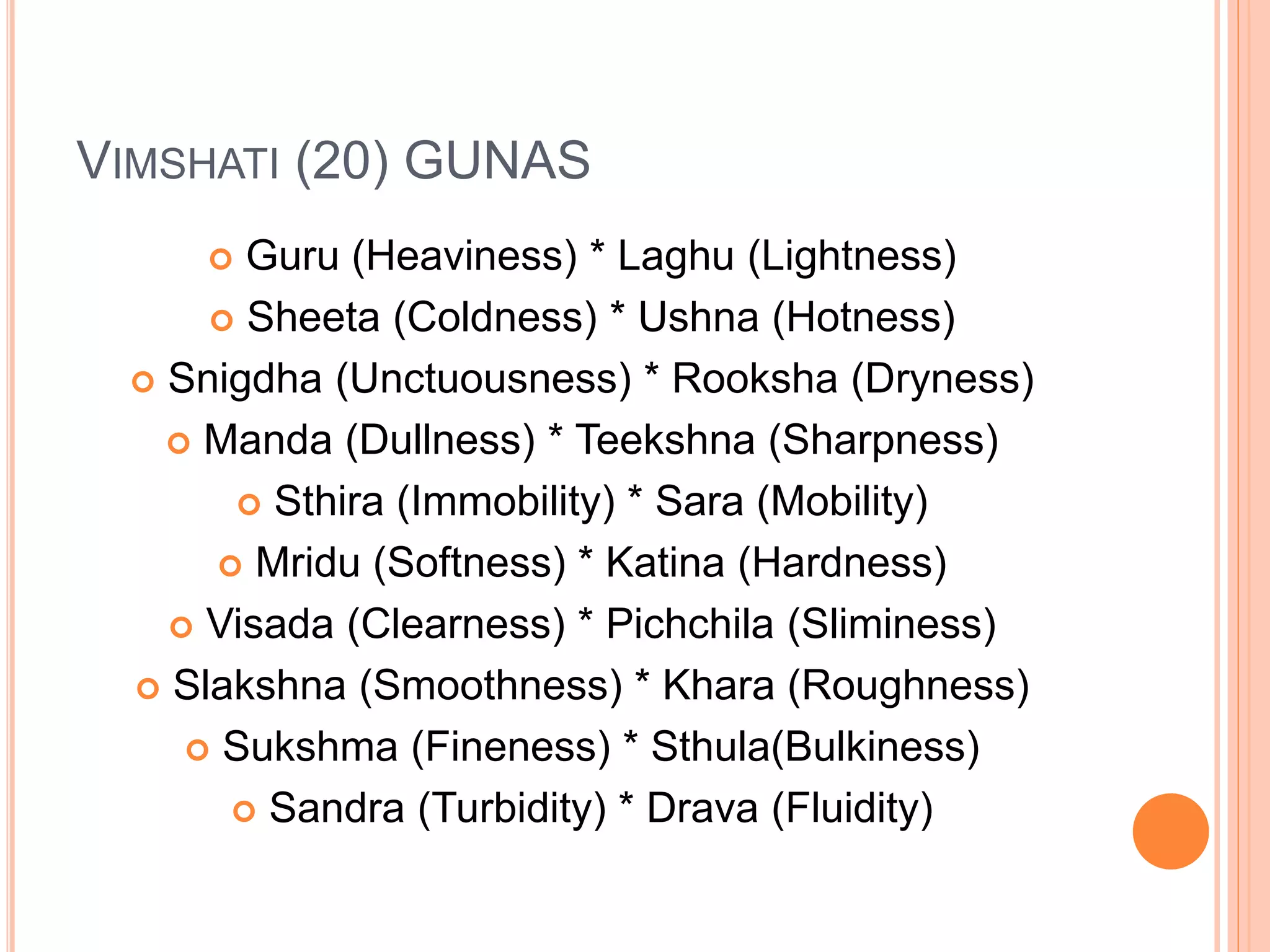 Fundamentals of Ayurveda | PPTX