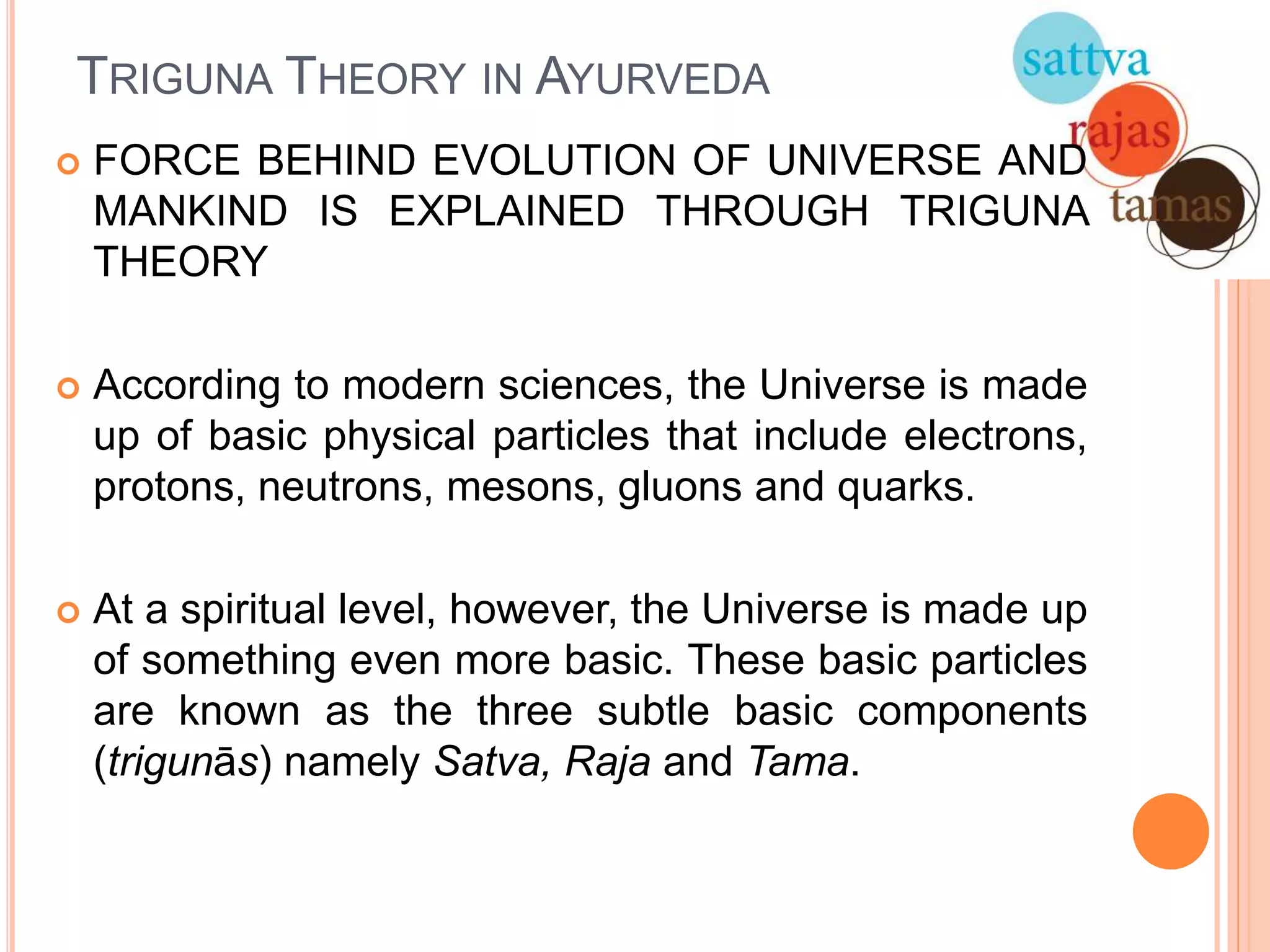Fundamentals of Ayurveda | PPTX