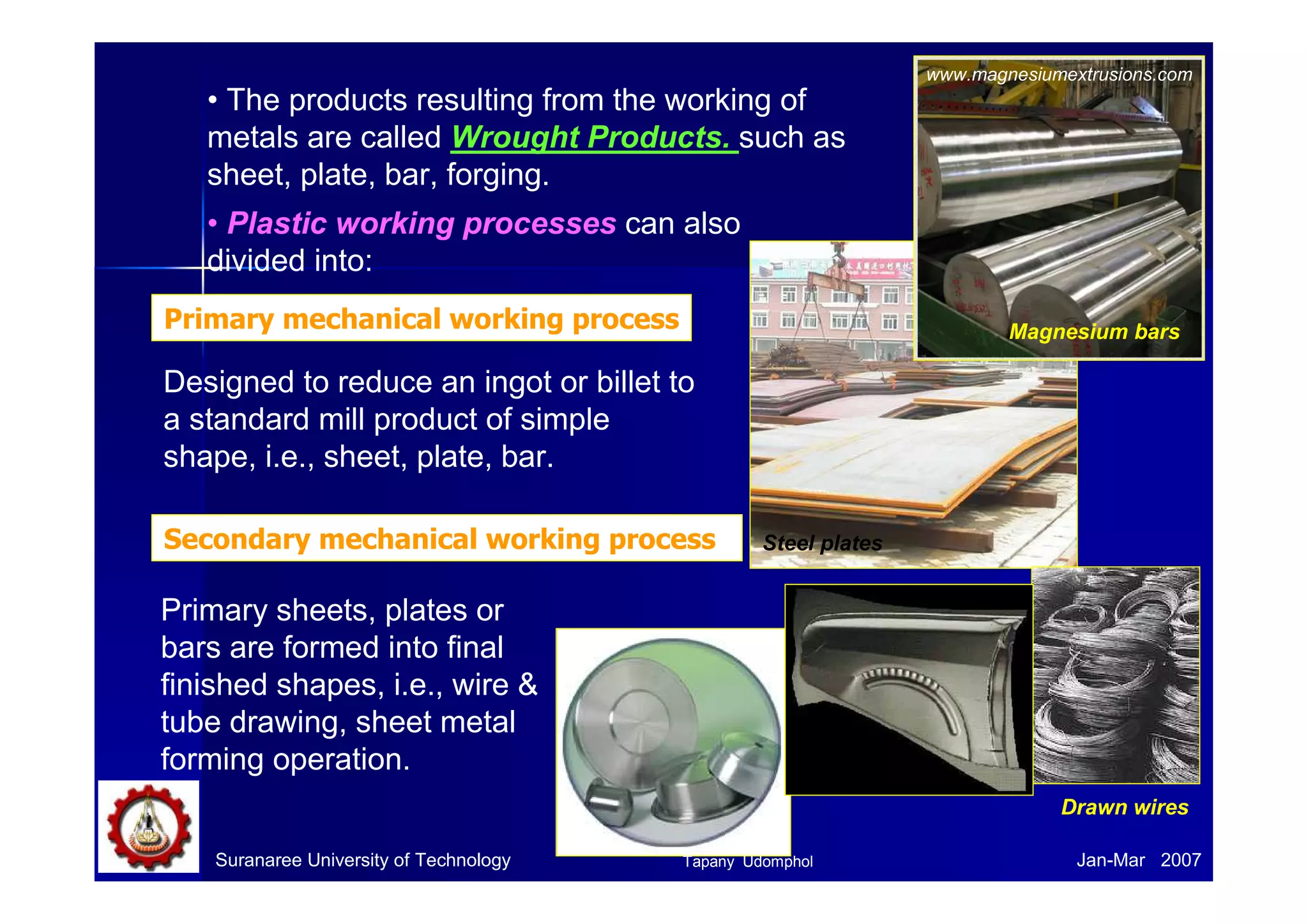 01 fundamentals of metalworking | PDF