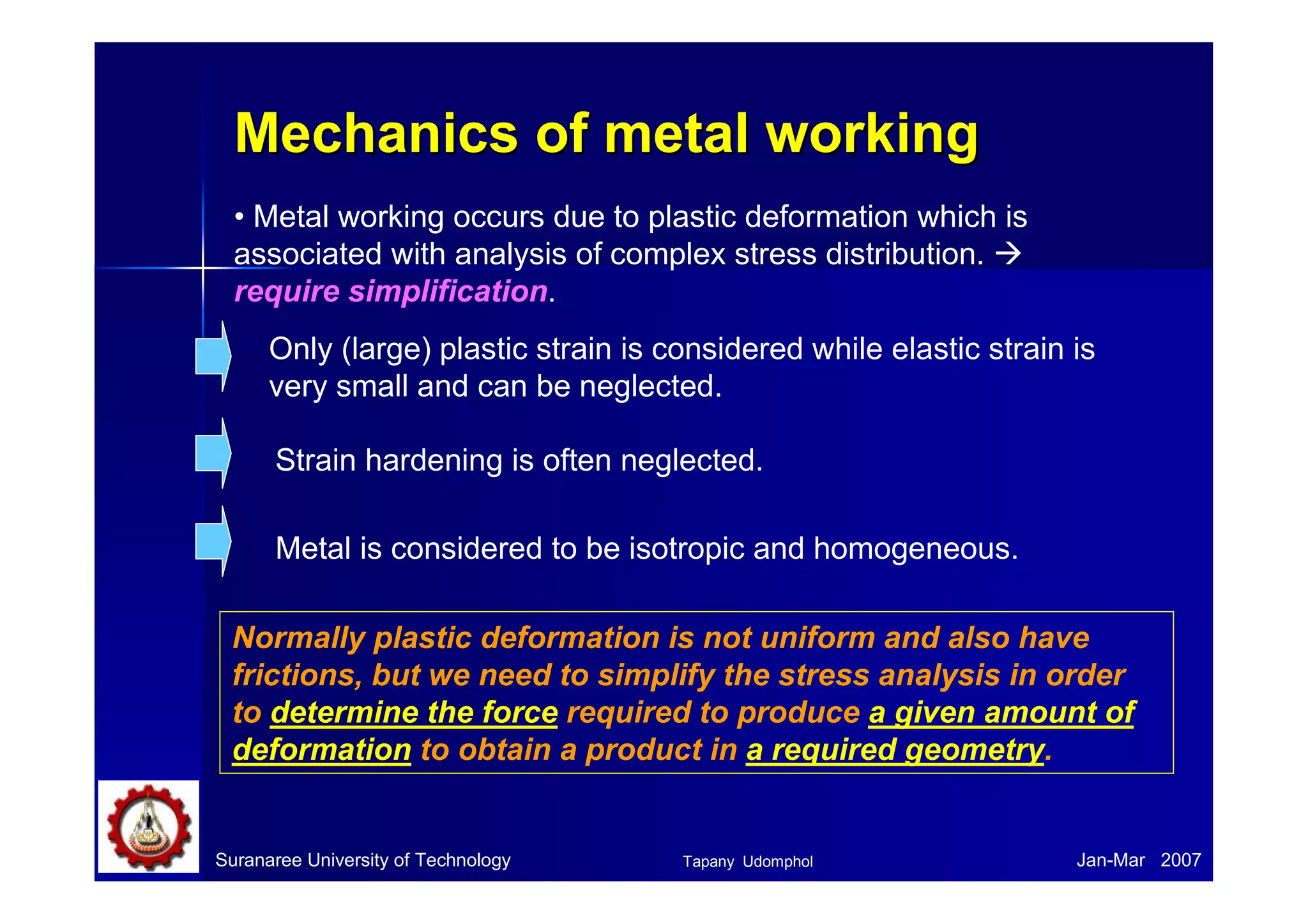 01 fundamentals of metalworking | PDF