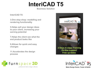 Furnspace 3D Intericad T5 Interior Design Software | PPT