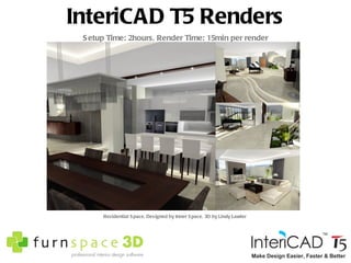 Furnspace 3D Intericad T5 Interior Design Software | PPT