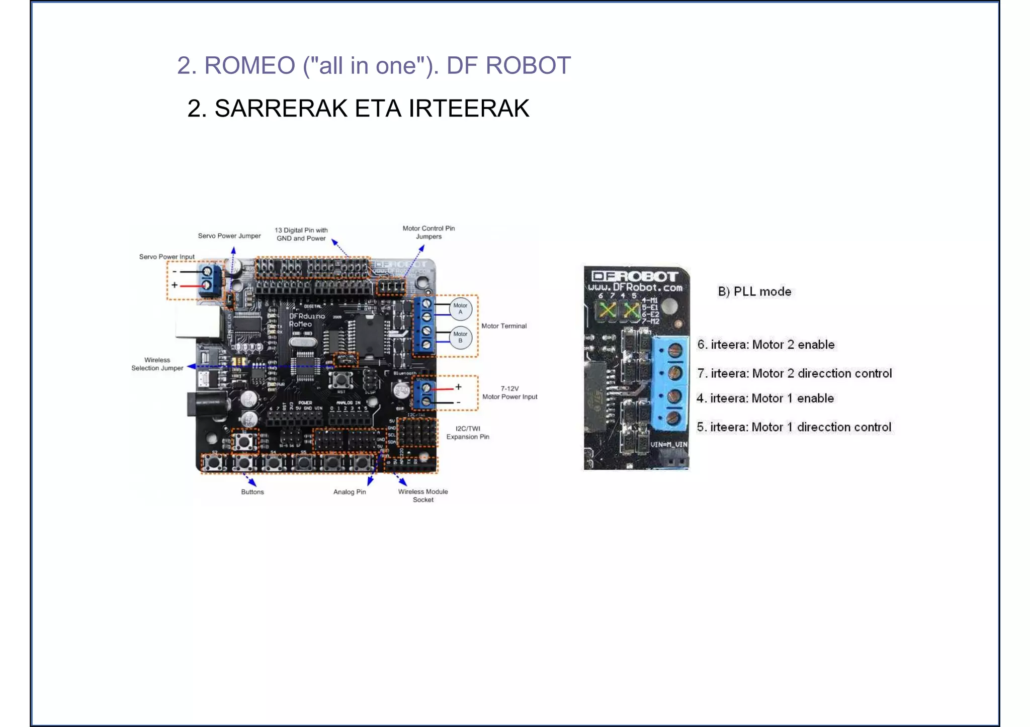 Scratch y las placas: arduino-romeo-tinkerkit | PDF