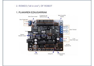 Scratch y las placas: arduino-romeo-tinkerkit | PDF