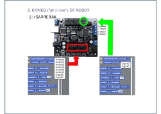 Scratch y las placas: arduino-romeo-tinkerkit | PDF