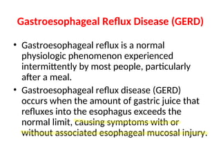 01Gastroesophageal Reflux Disease (GERD).ppt