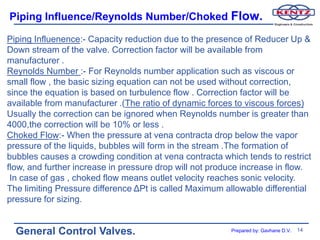FUNDAMENTAL OF VALVE DESIGN | PPSX