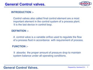 FUNDAMENTAL OF VALVE DESIGN | PPSX
