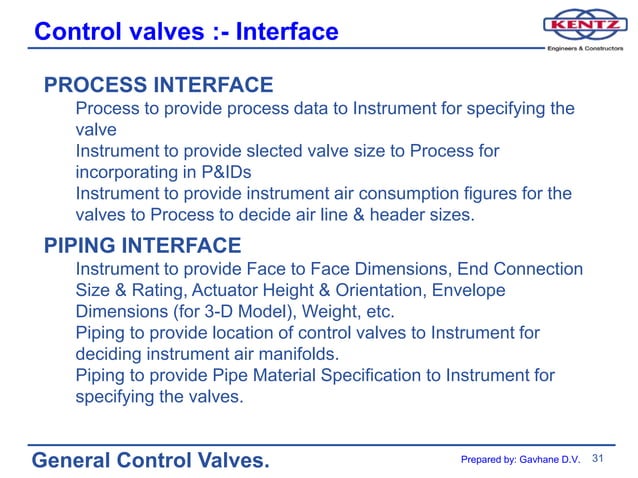 FUNDAMENTAL OF VALVE DESIGN | PPSX