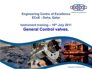 01 General Control Valves Training. | PPSX