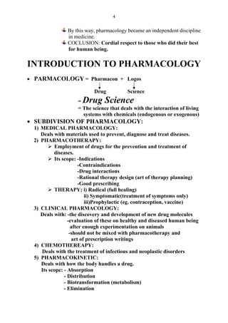 01 general pharmacology_history_introduction_ | PDF