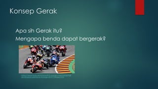Konsep Gerak - Konsep Perpindahan dan Jarak | PPTX