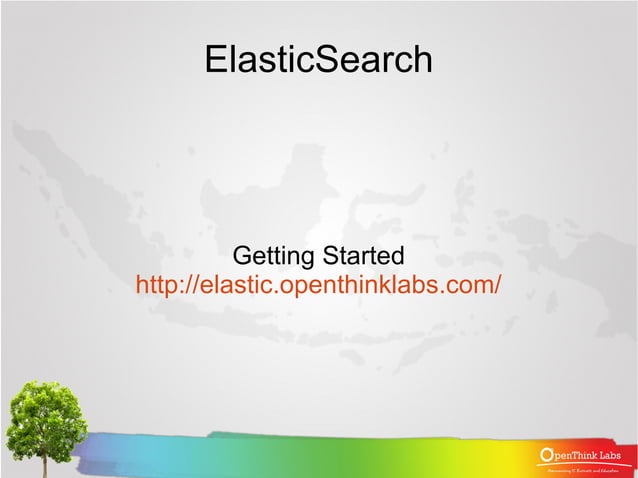 01 ElasticSearch : Getting Started | PPT