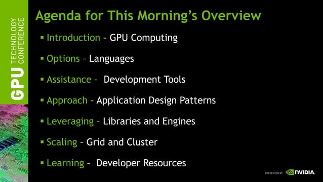 [01][gpu 컴퓨팅을 위한 언어, 도구 및 api] miller languages tools | PPT