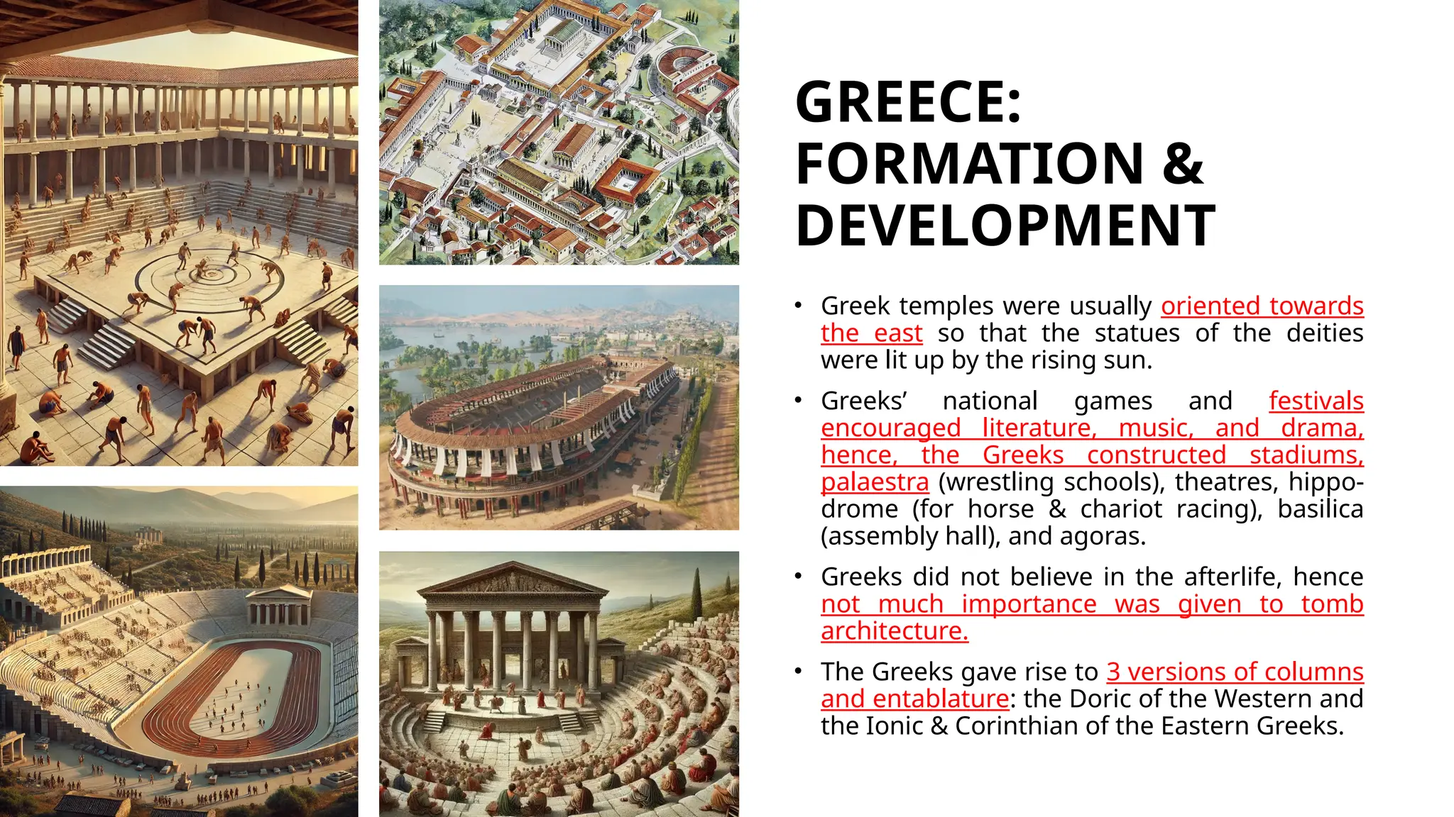 Greek Architecture - Greek Iconic Buildings | PPTX