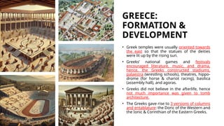 Greek Architecture - Greek Iconic Buildings | PPTX