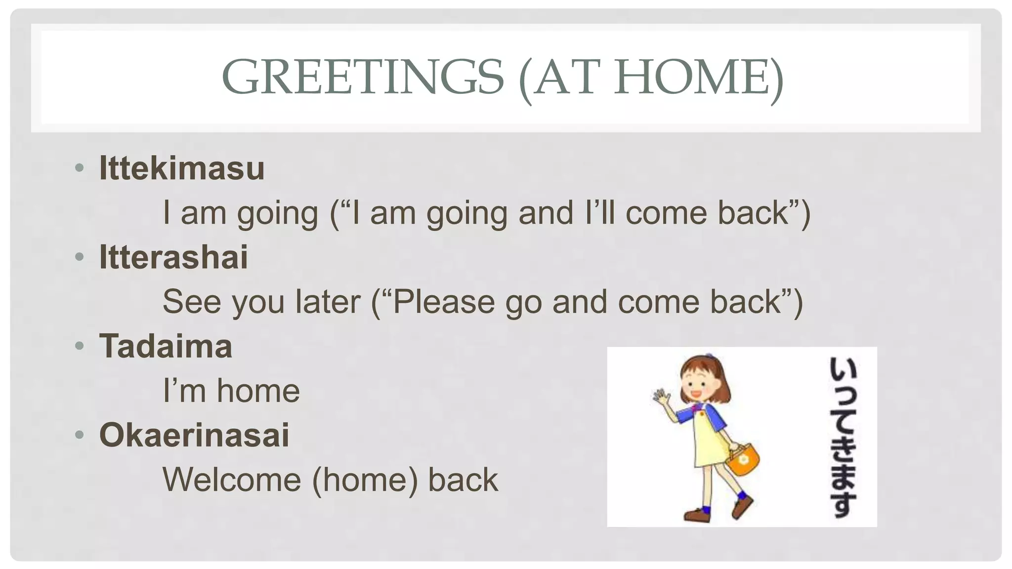 Lesson 1 - Basic Greetings Module | PPTX