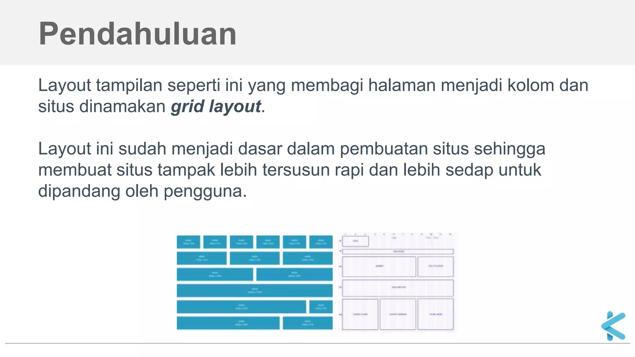 Eksperimen CSS - 02-1 grid layout | PPTX