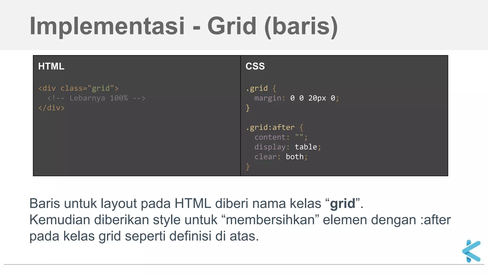 Eksperimen CSS - 02-1 grid layout | PPTX