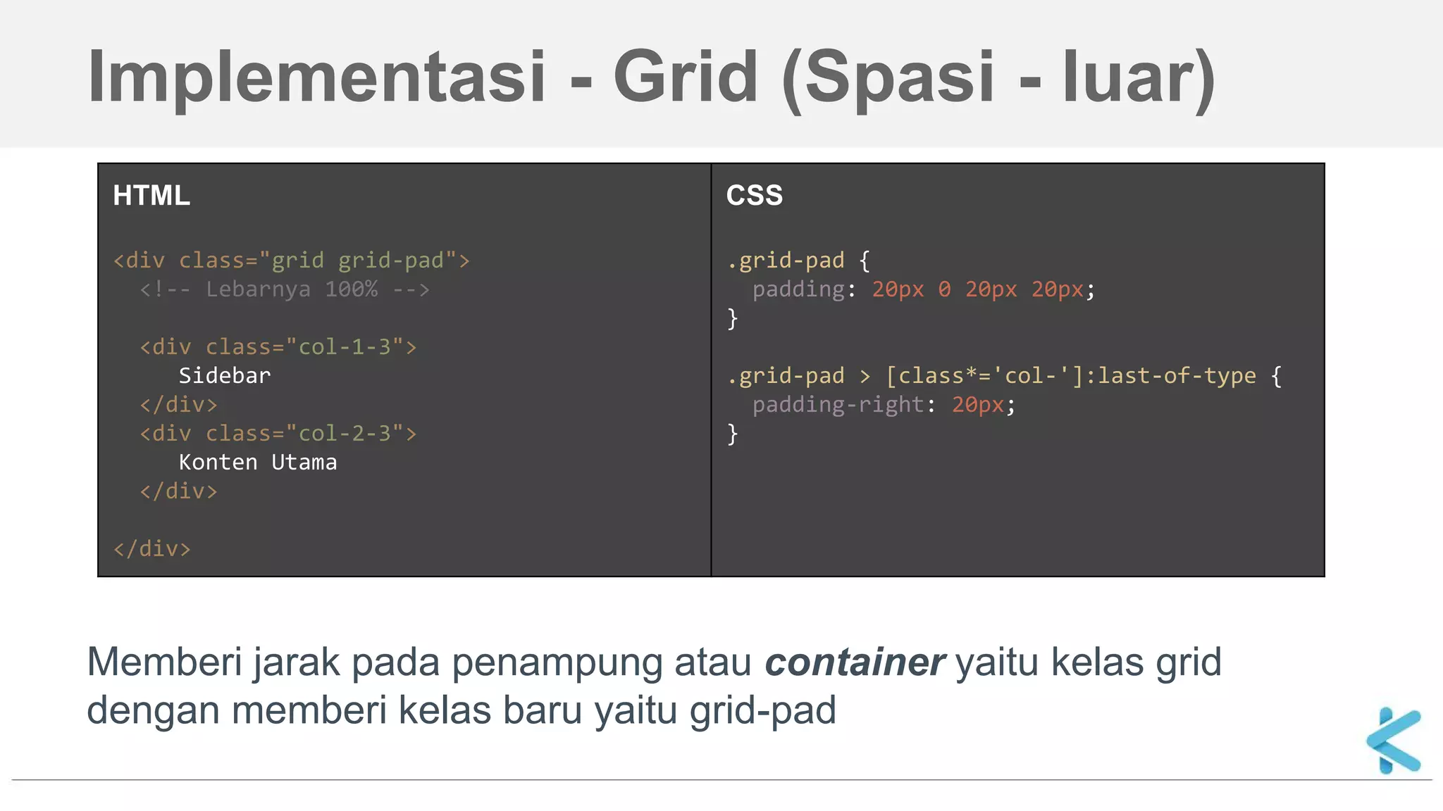 Eksperimen CSS - 02-1 grid layout | PPTX