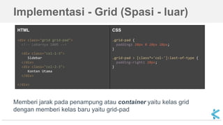 Eksperimen CSS - 02-1 grid layout | PPTX