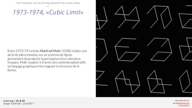 01 Gx D Generative Design Et Creative Coding