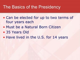 Structure of the Federal Government | PPTX