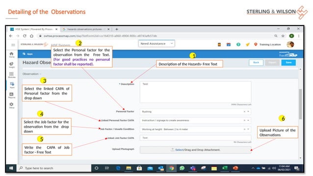 Hazards Observation for Safety Engineering | PPT
