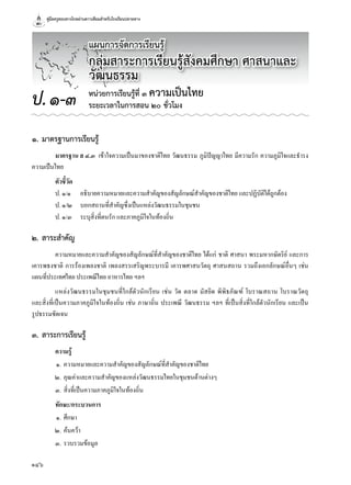 01+hisp2+dltv54+แผนการจัดการเรียนรู้เรื่อง ความเป็นไทย | PDF