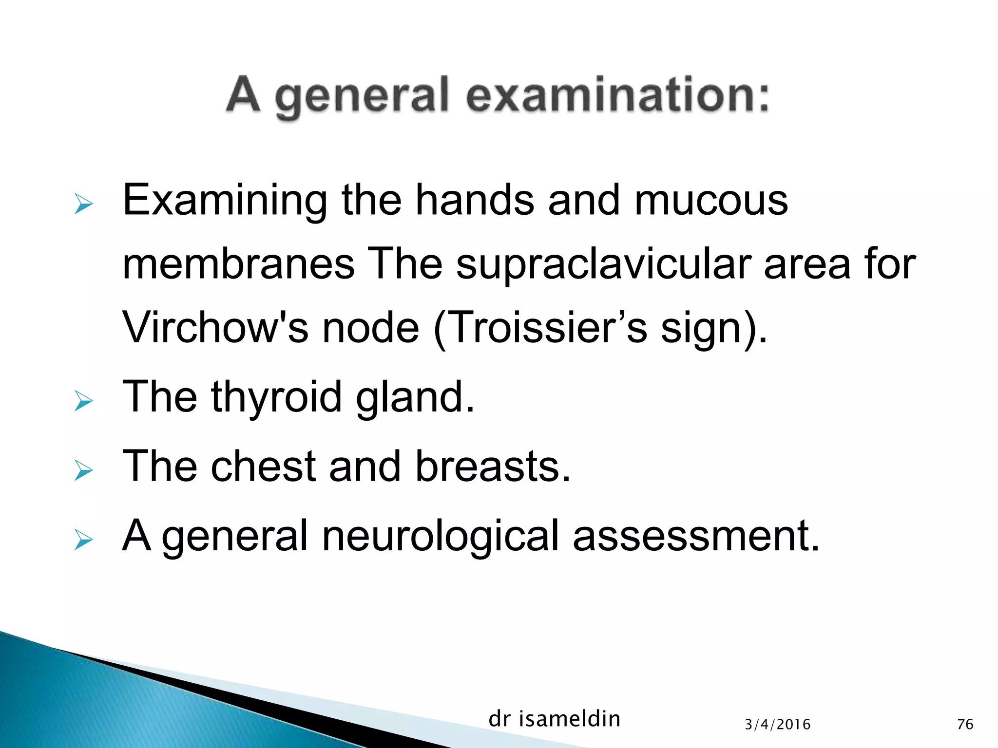 01 history and examination dr isameldin