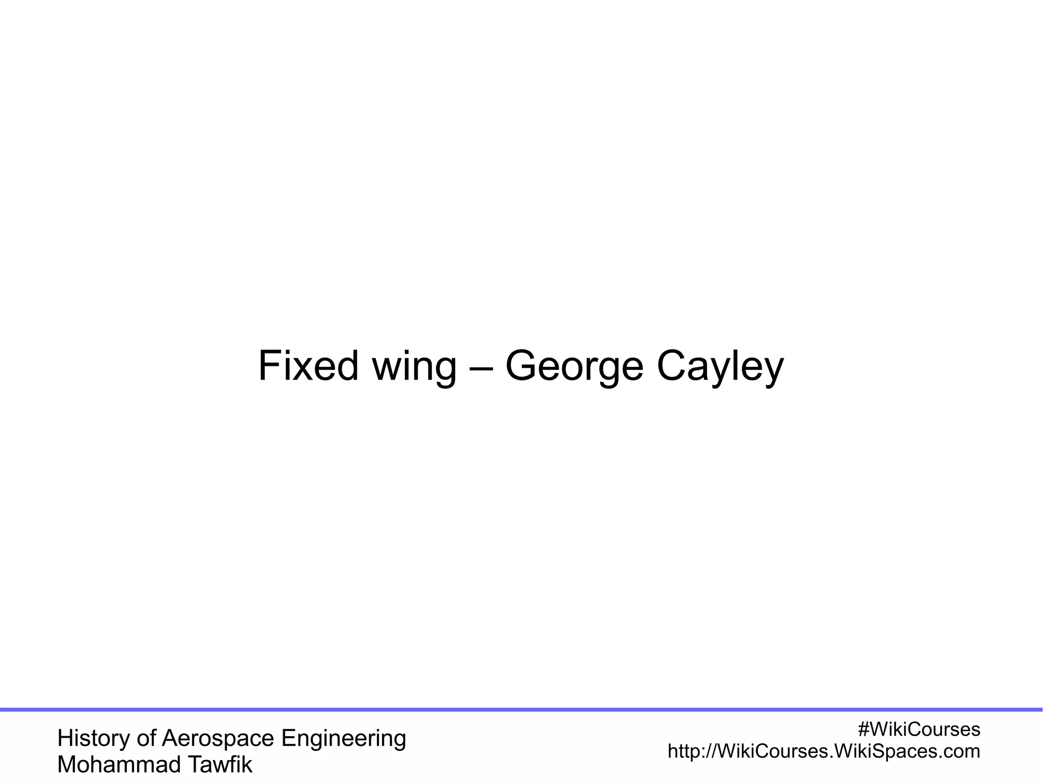 Brief history of Aerospace Engineering | PDF