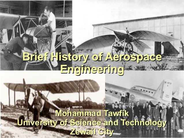 Brief history of Aerospace Engineering