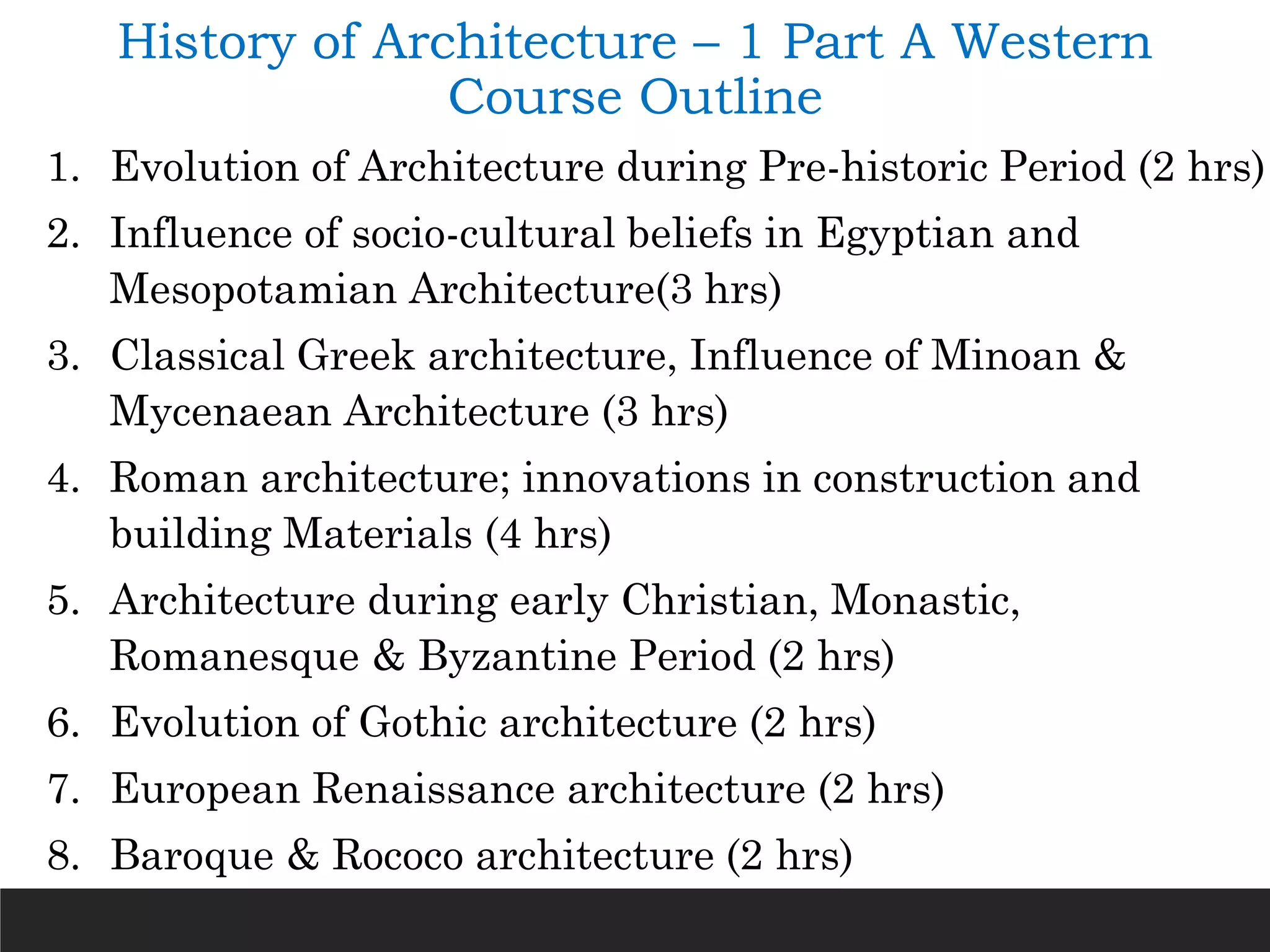 01 History of Architecture-I Part A Western Lecture I.pdf