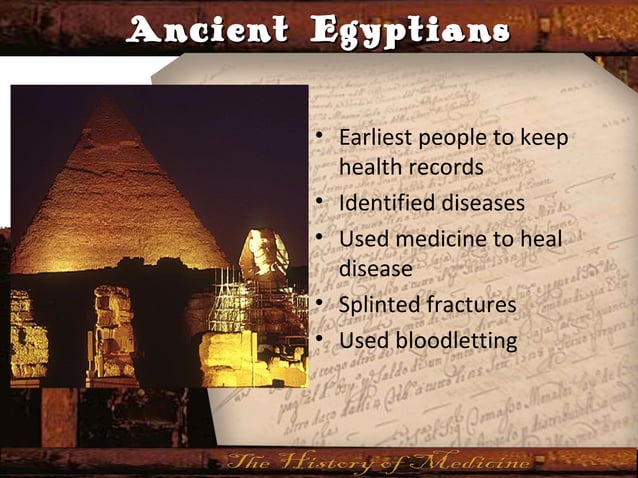 01 history of_medicine | PPT