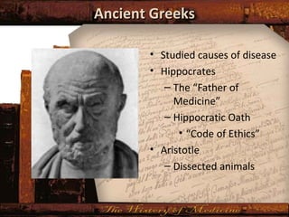 01 history of_medicine | PPT