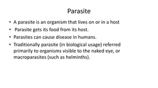 01 host parasite interactions | PPTX