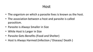 01 host parasite interactions | PPTX