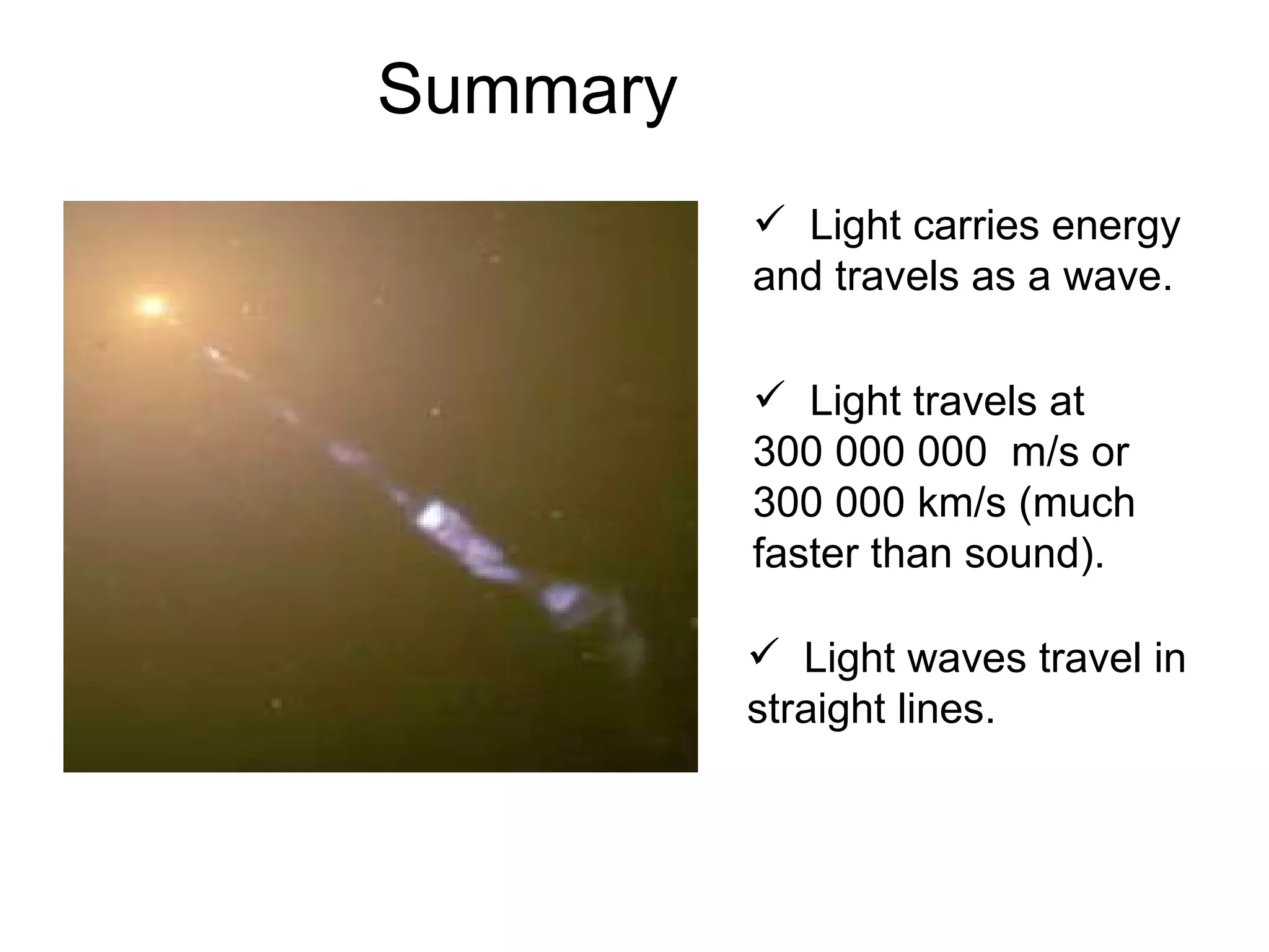 01 how does light travel | PPT