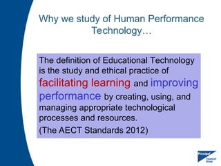 Overview of Human Performance Technology | PPT