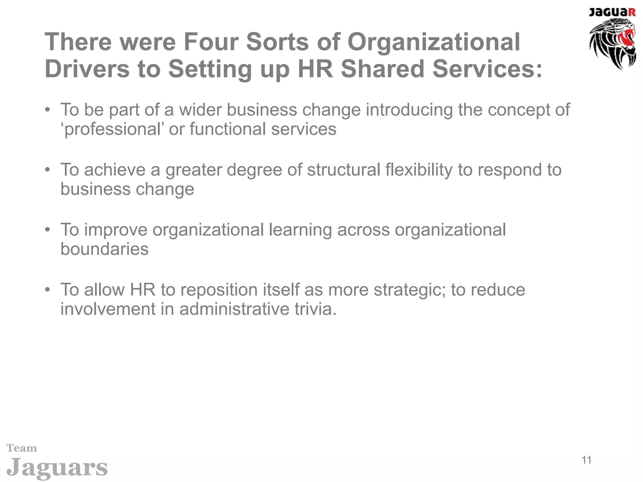 HR Shared Services | PPTX