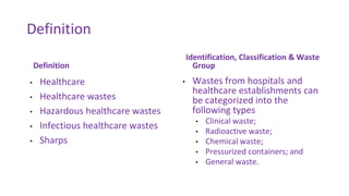 An Introduction To Clinical Waste In Malaysia | PPTX