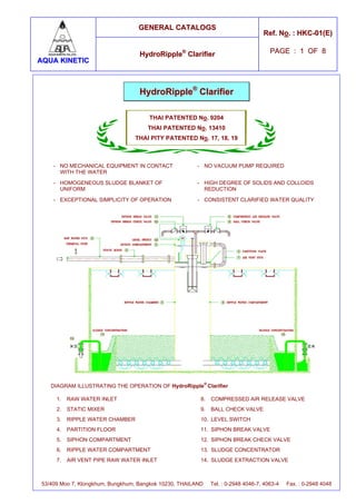 01 hydro ripple+clarifier | PDF