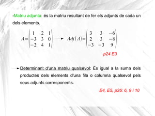 01 i 02 Matrius i determinants | PDF