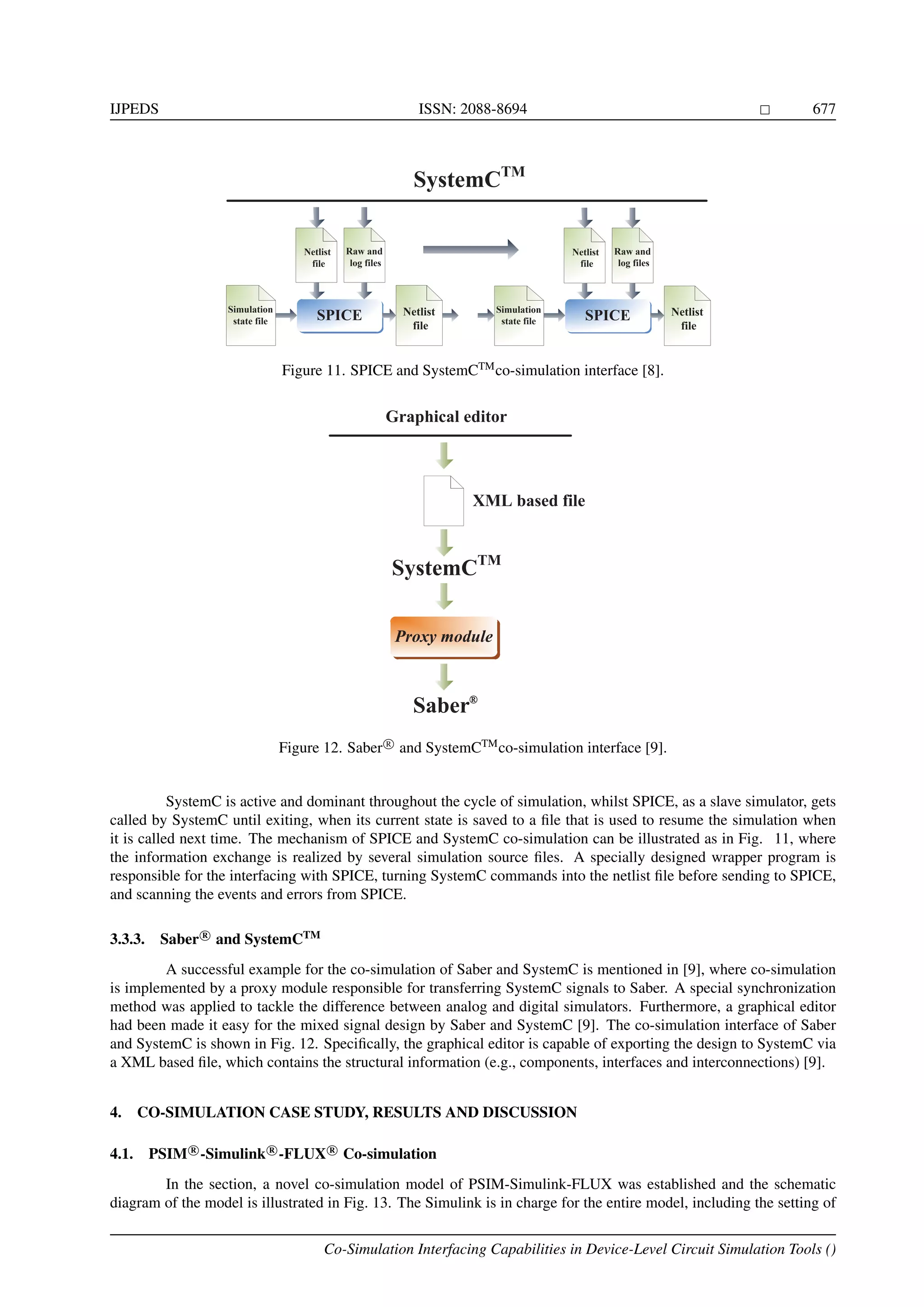 Co Simulation Interfacing Capabilities In Device Level Power Electronic